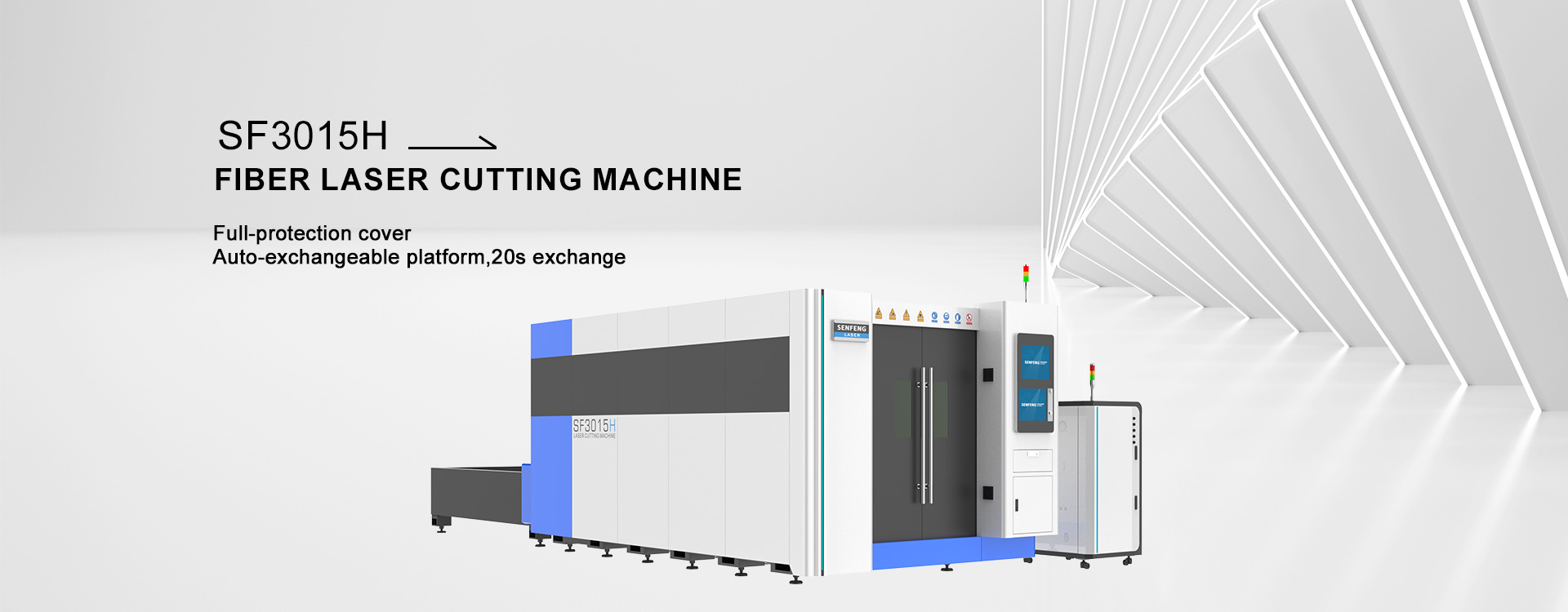 Metal fiber laser cutter-SENFENG LASER