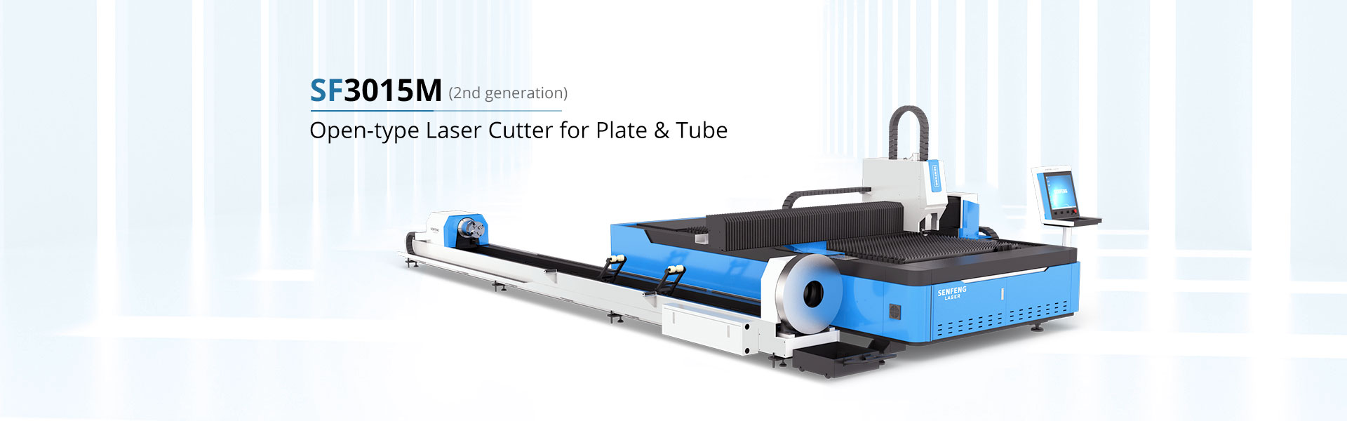 Metal Sheet and Pipe Laser Cutting Machine SF3015M - SENFENG